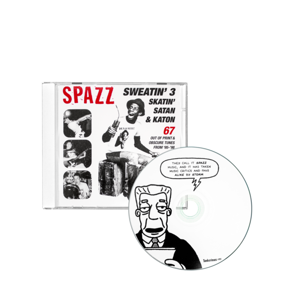 Spazz - Sweatin' 3 Skatin', Satan & Katon CD – Eroding Winds