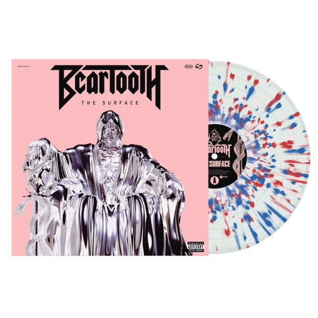 Beartooth - Surface LP (180g Clear w/ Red, White, And Blue Splatter Vi ...