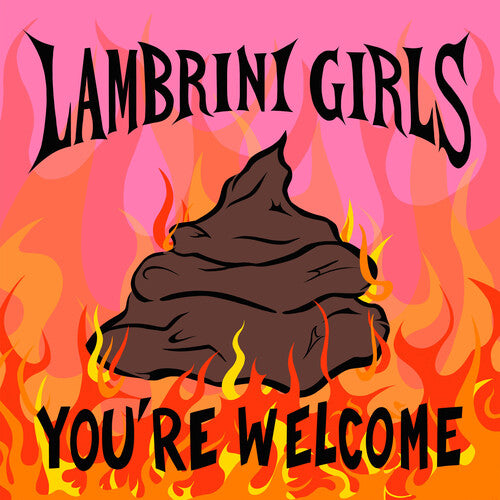 Lambrini Girls - You're Welcome LP (Pink and Red Vinyl) – Eroding Winds
