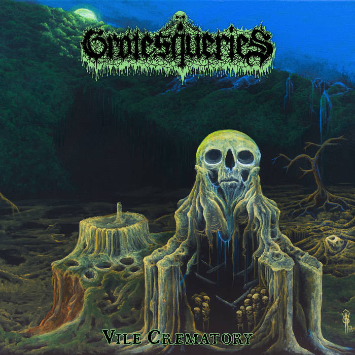 Grotesqueries - Vile Crematory LP (Transparent Neon Green Vinyl ...