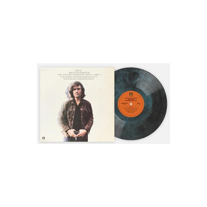 Kris Kristofferson - The Silver Tongued Devil LP (Black And Blue Galax ...
